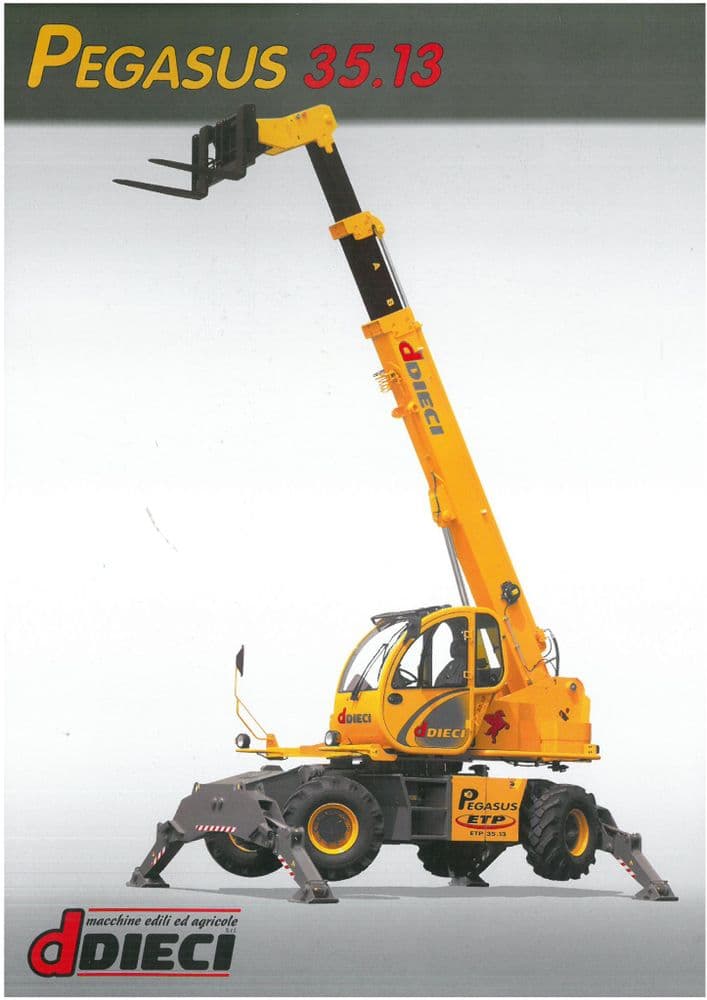 Dieci Telehandler Pegasus 35 13 Brochure - 35 13