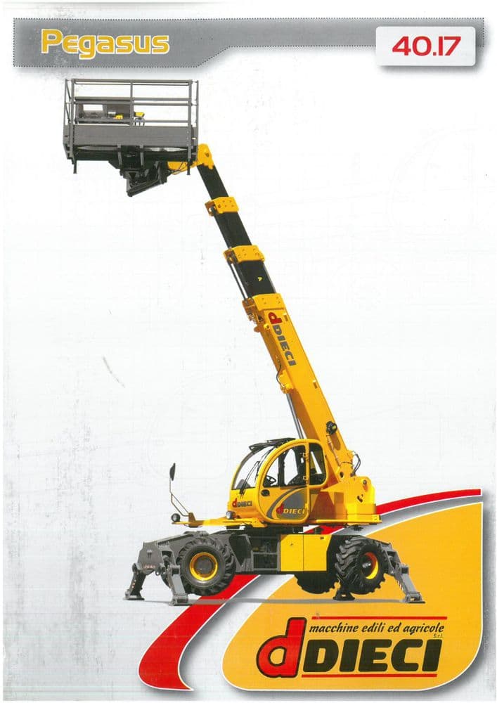 Dieci Telehandler Pegasus 40 17 Brochure - 40 17