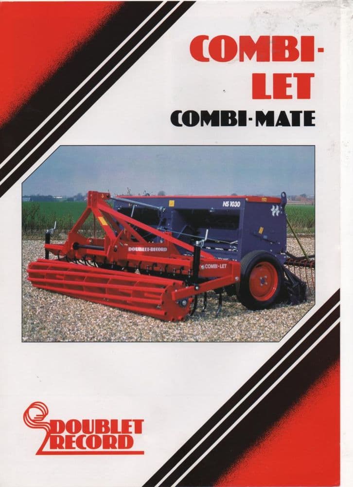 Doublet Record Combi-let Combi-Mate Harrow Brochure