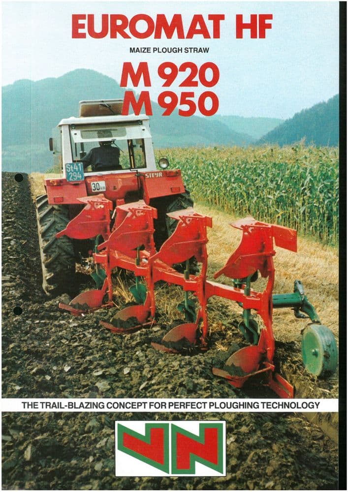 Euromat HF Maise Plough Straw M920 M950 Brochure