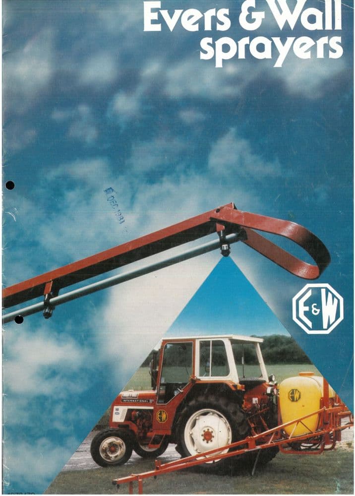 Evers And Wall Sprayers 800L 600L 500L Brochure
