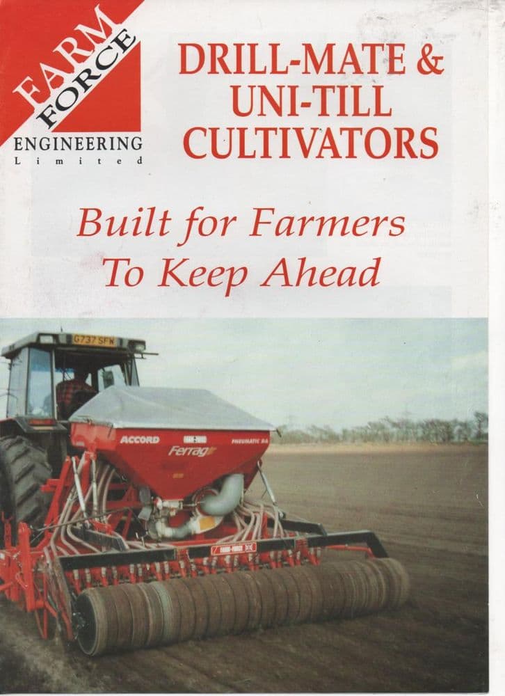 Farm Force Drill-Mate & Uni-Till Cultivators & x22;Built for Farmers to ...