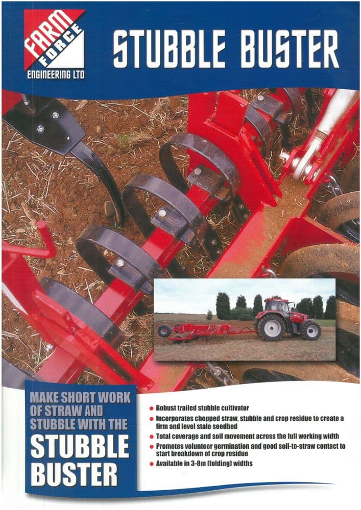 Farm Force Stubble Buster Brochure