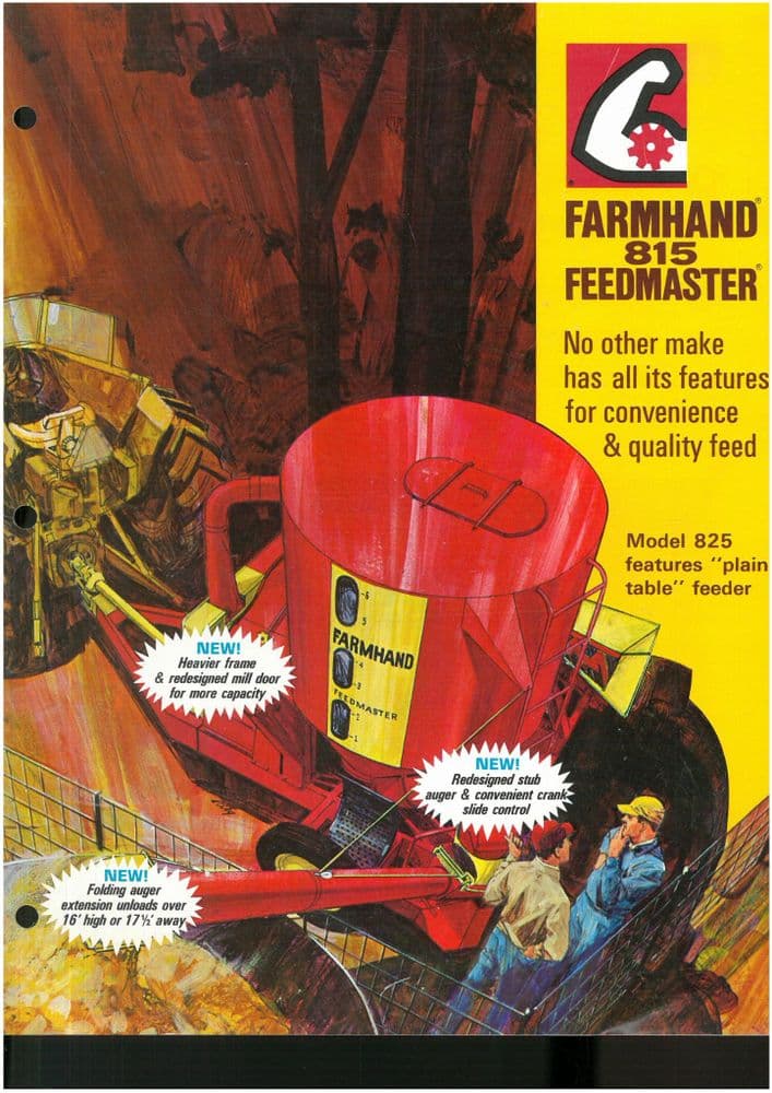 Farmhand 815 825 Feedmaster Brochure