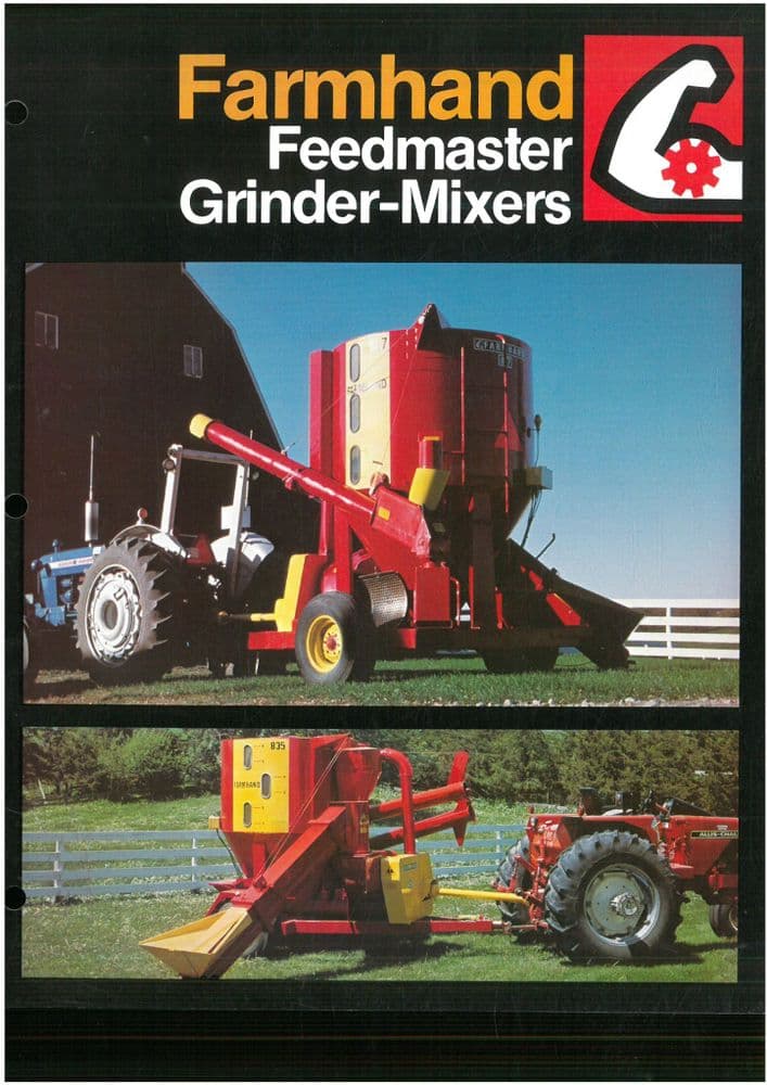 Farmhand Feedmaster Grinder-Mixers 815/825 - 817/827 - 835/845 Brochure