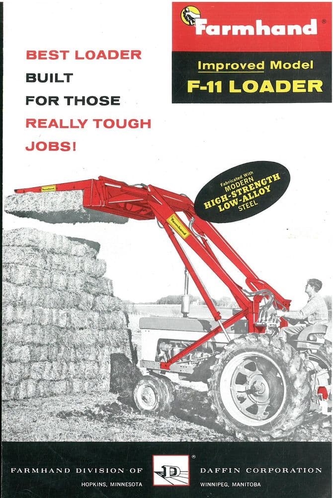 Farmhand Loader Model F11 Brochure