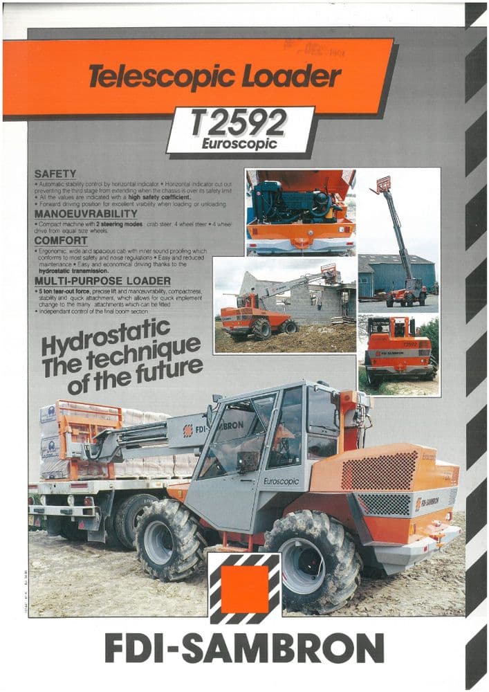FDI Sambron Telescopic Handler T2592 Brochure
