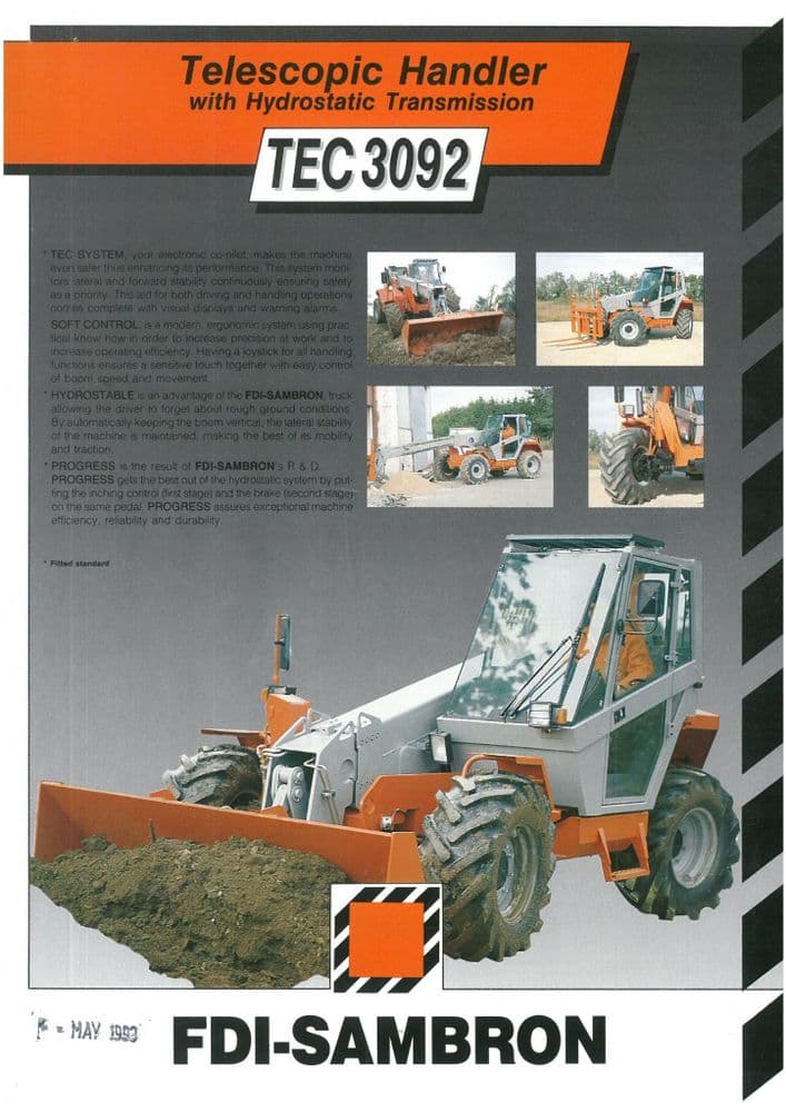 FDI Sambron Telescopic Handler TEC3092 Brochure