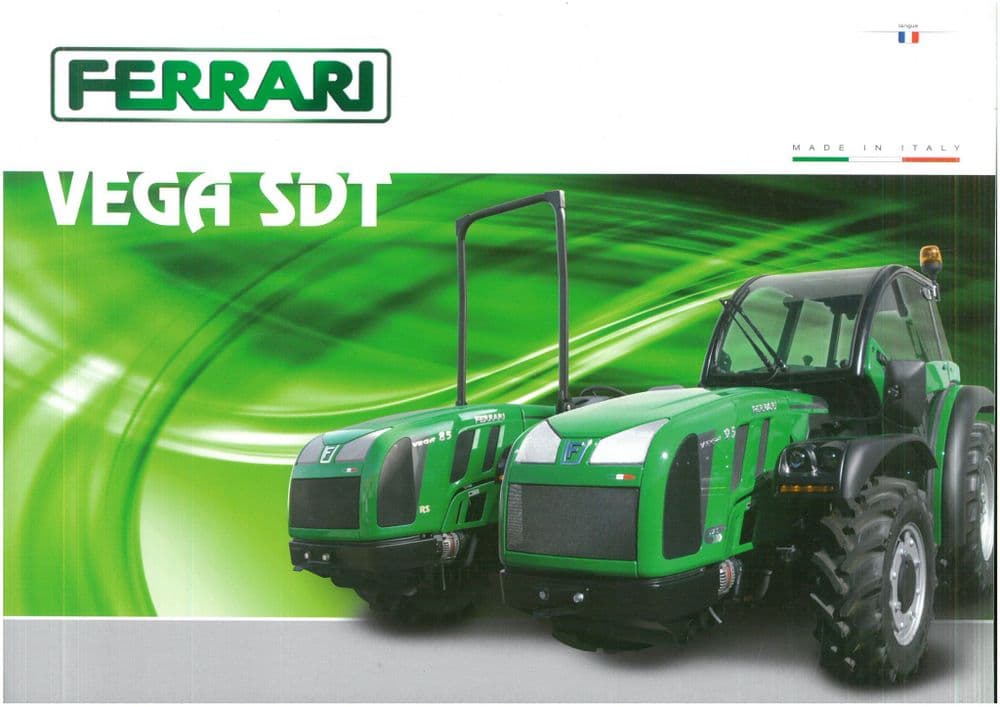 Ferrari Vega SDT Tractor Brochure