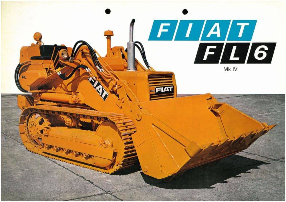 Fiat Crawler Tractor FL6 Mk IV Brochure