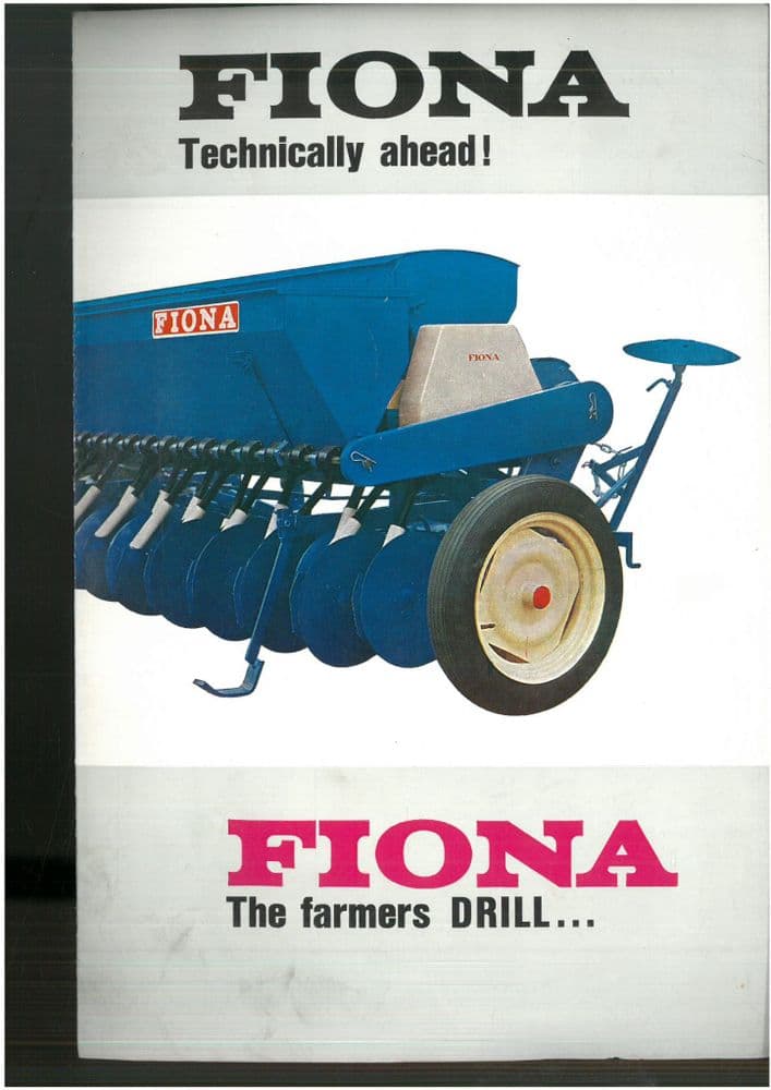 Fiona Seed Drill - Farmers Drill Brochure
