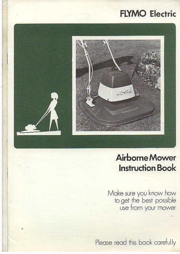 Flymo Electric Airbourne Mower Operators Manual
