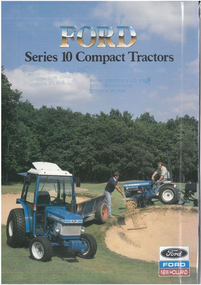 Ford Compact Tractor 1210 1910 Brochure