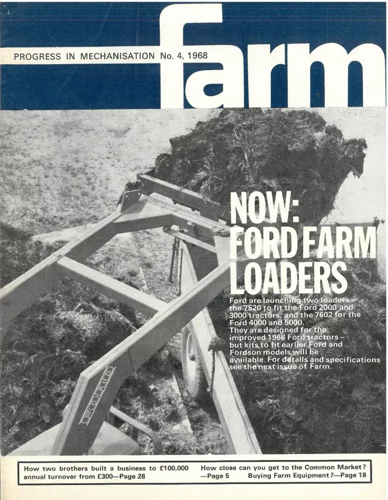 Ford Farm Magazine Issue No 4 1968 Brochure - Tractor Progress in ...