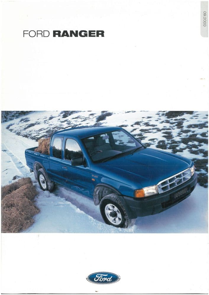 Ford Ranger Pickup Truck Brochure - Year 2000