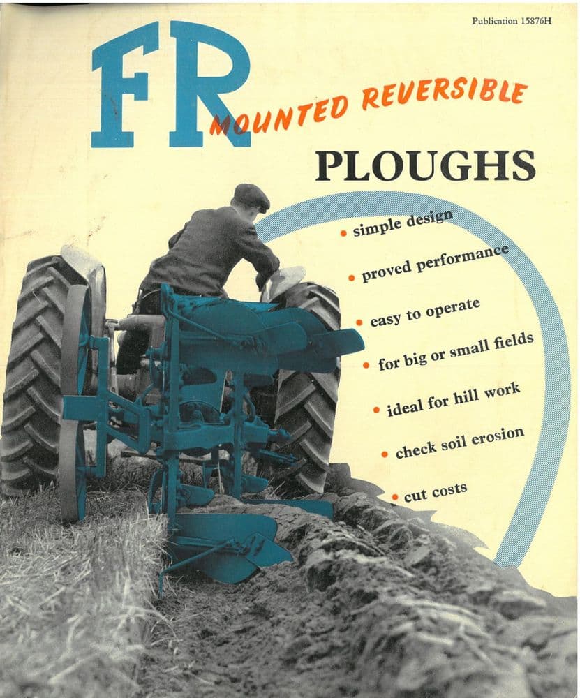 Ford & Ransomes FR Mounted Reversible Ploughs Brochure