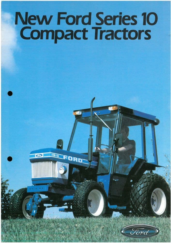 Ford Series 10 Compact Tractors Brochure