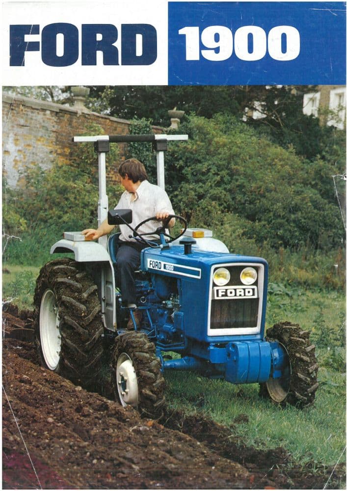 Ford Tractor 1900 Brochure - Roll Bar