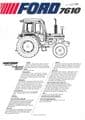 Ford Tractor 7610 Brochure - 2WD Image