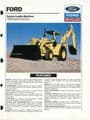 Ford Tractor loader backhoes 755B Brochure