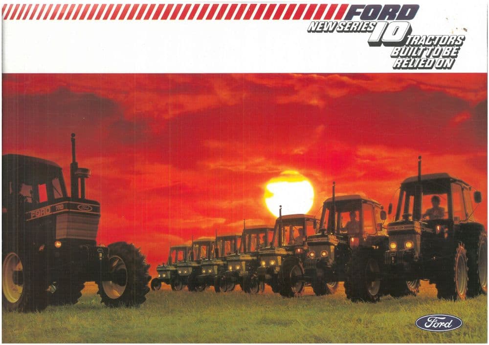 Ford Tractor Series 10 Brochure - 4110 4610 5610 6610 6710 7610 7710 ...