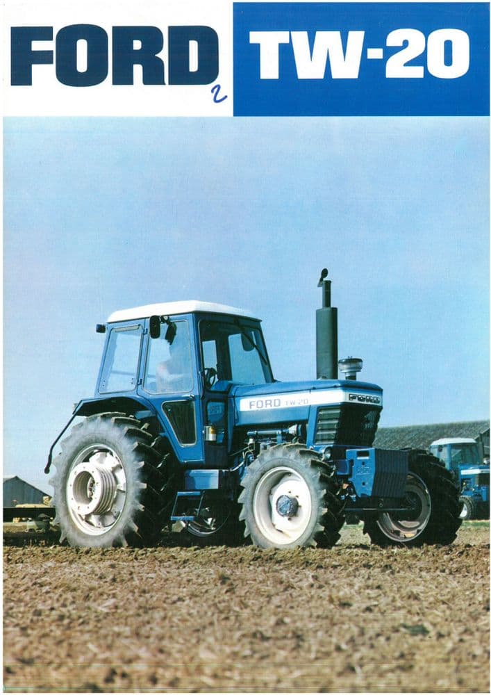 Ford Tractor TW20 Brochure - Cultivating