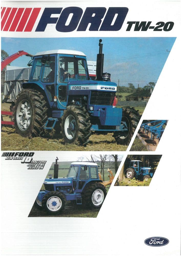 Ford Tractor TW20 Brochure - Foraging Ploughing