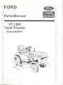Ford Tractor YT16H Parts Manual