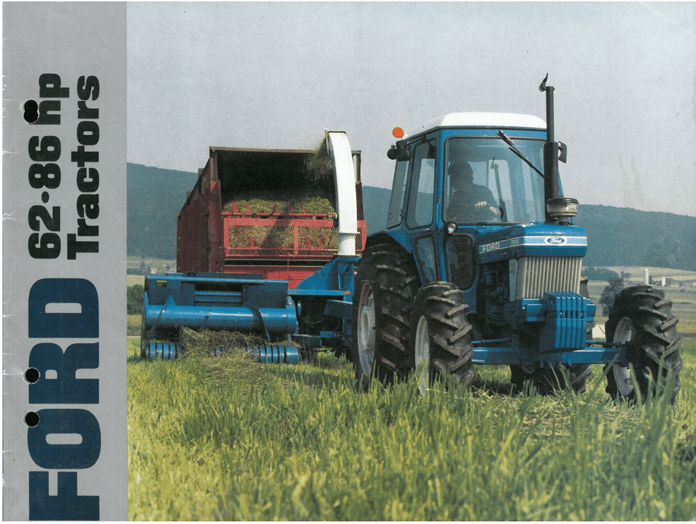 Ford Tractors 5610 6610 6710 7610 7710 Brochure