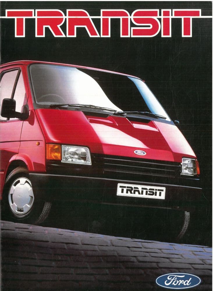 Ford Transit Brochure - Dated 1986