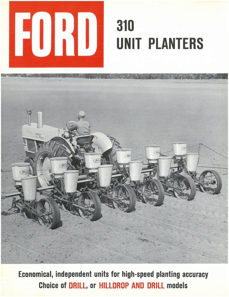 Ford Unit Planters 310 Brochure