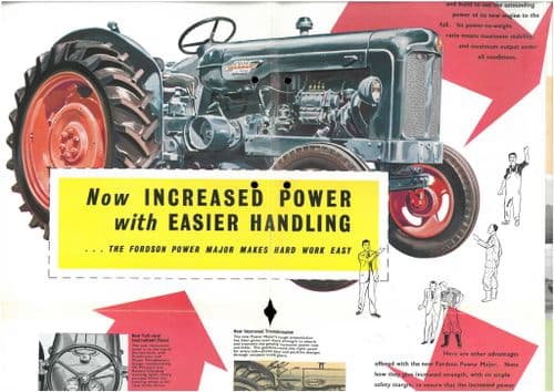 Fordson Power Major Tractor Brochure
