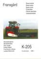 Fransgard Disc Mower K205 Parts Manual