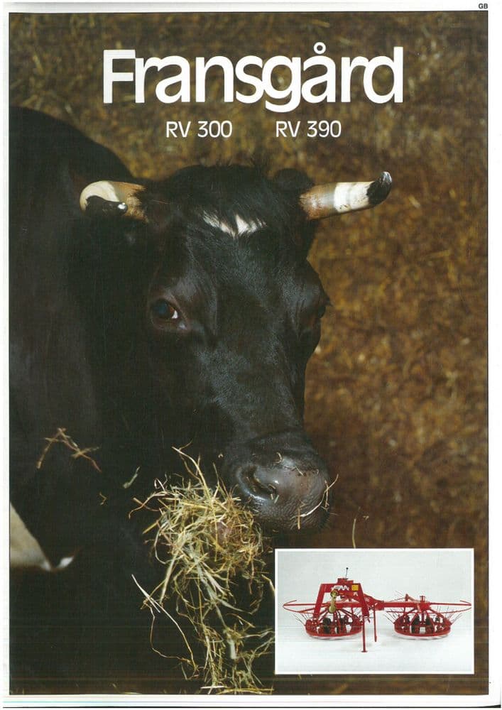 Fransgard Universal Rake RV300 RV390 Brochure - RV 300 390