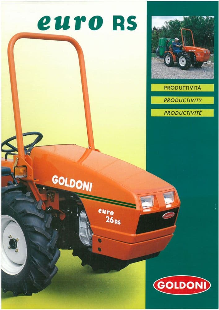 Goldoni Tractor Euro 26RS & 30RS Brochure