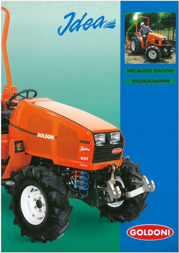 Goldoni Tractor Series Idea - 26DT 30DT Brochure