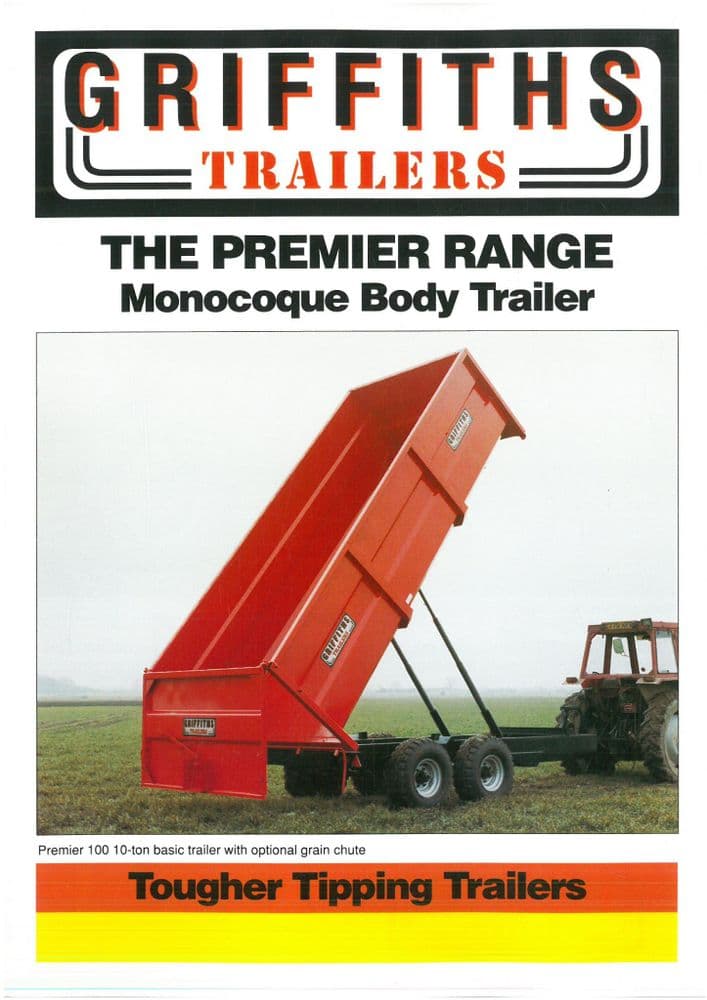 Griffiths The GHS Range Monocoque BodyTrailer Brochure