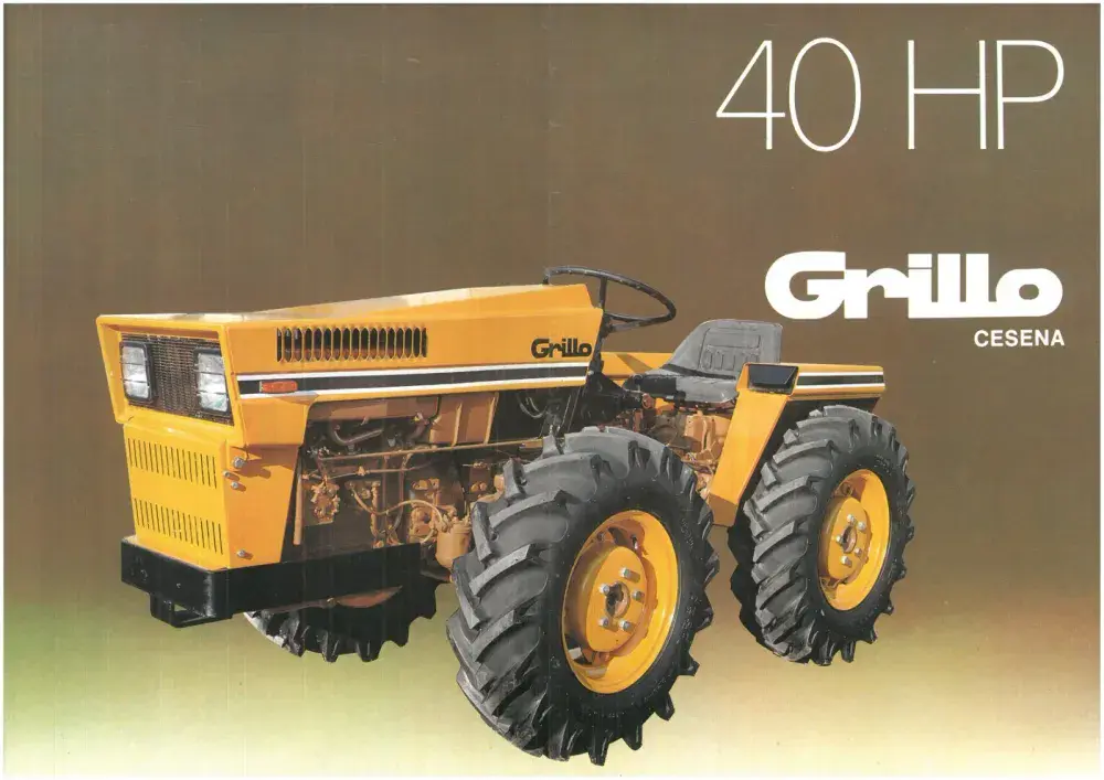 Grillo Tractor 40hp Brochure