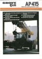 Grove Coles Crane AP415 Brochure - AP 415