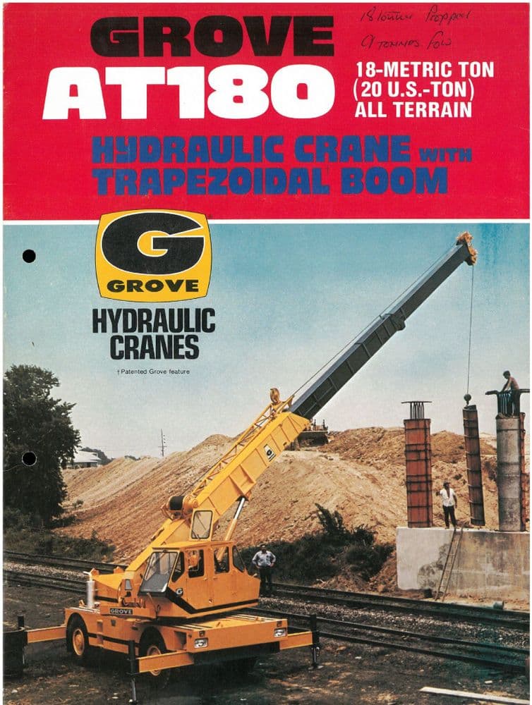 Grove Crane AT180 Brochure - AT 180