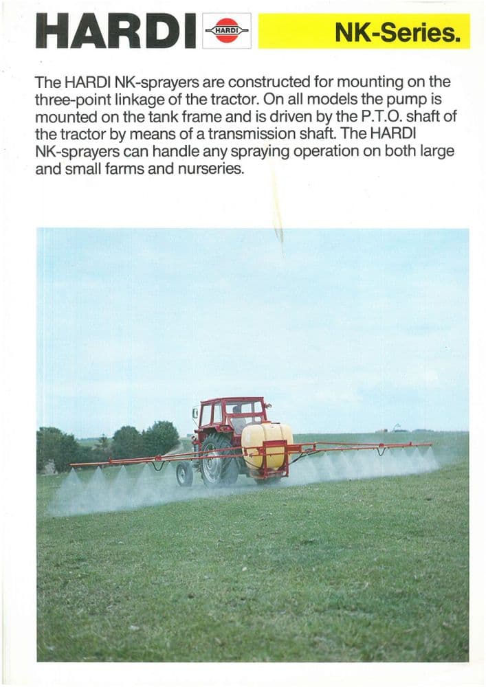 Hardi NK-Series Mounted Sprayer Brochure