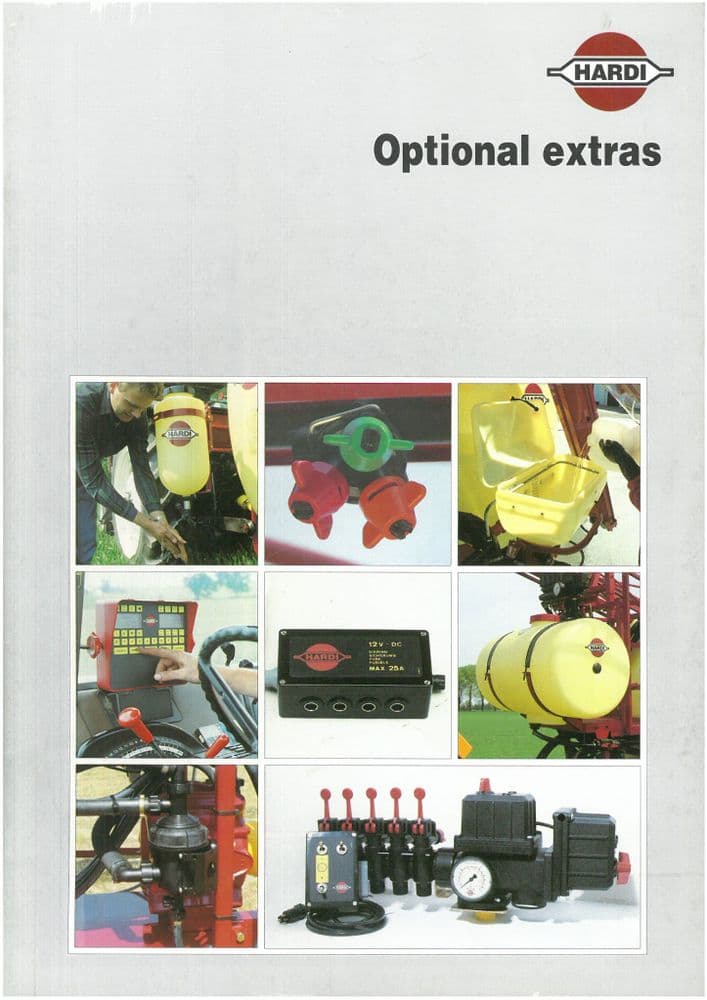 Hardi Optional Extras Brochure