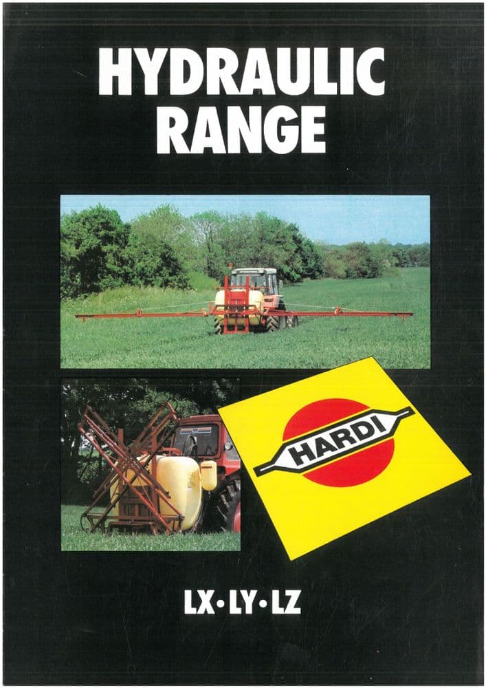 Hardi Sprayer Hydraulic Range LX - LY - LZ Brochure