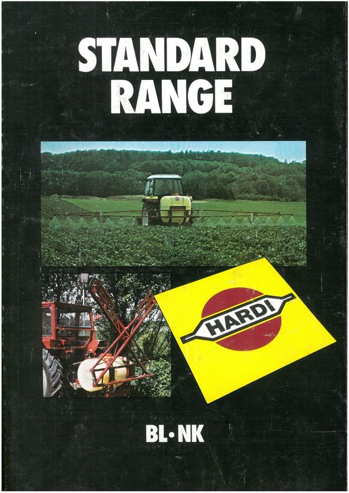 Hardi Standard Range BL- NK Brochure