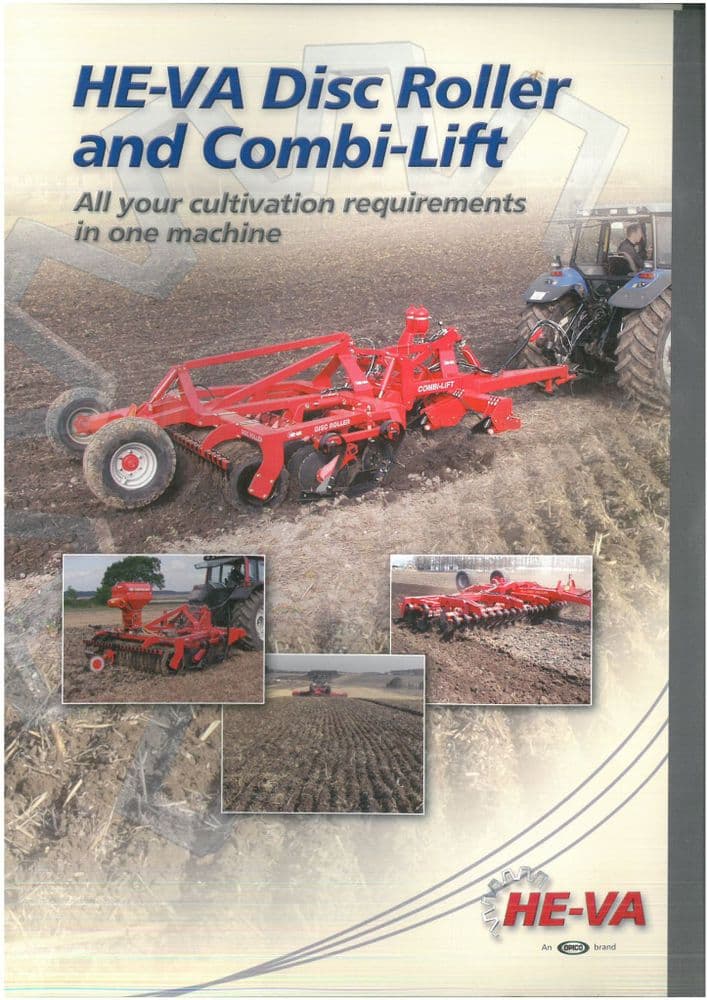 HE-VA Disc Roller & Combi Lift Brochure