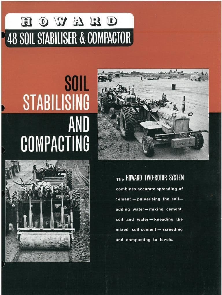 Howard 48 Soil Stabiliser & Compactor Brochure