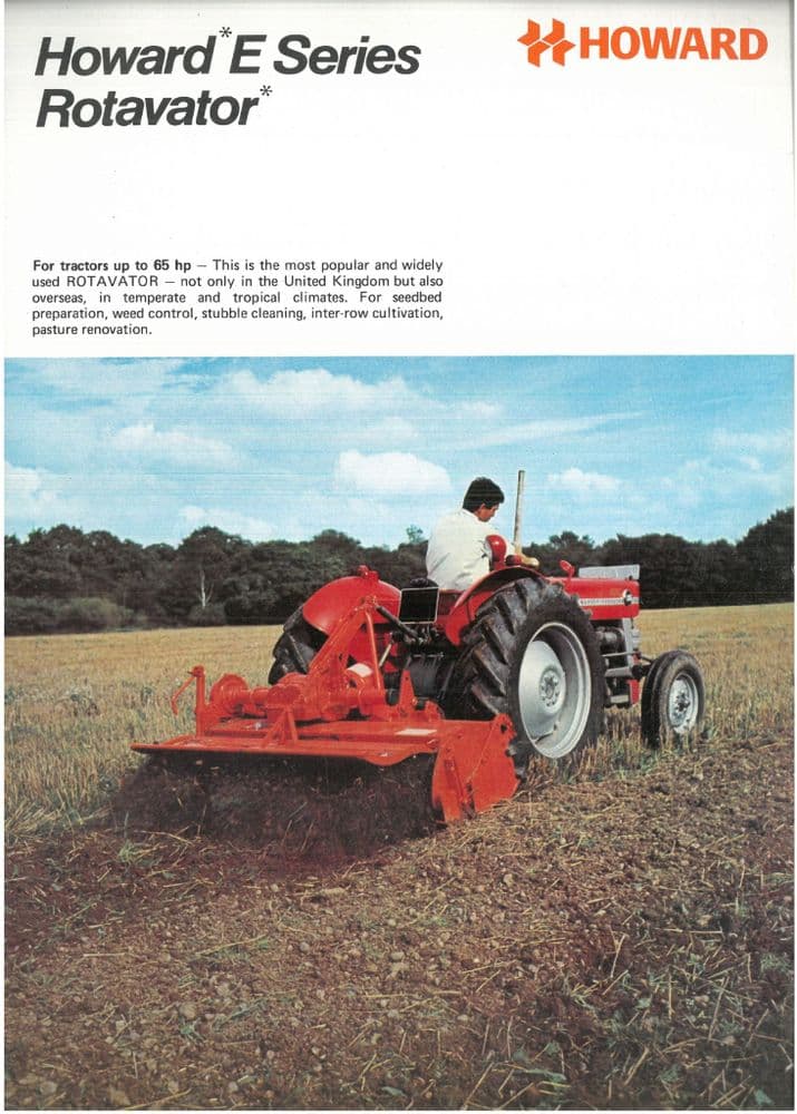 Howard Rotavator E Series Brochure