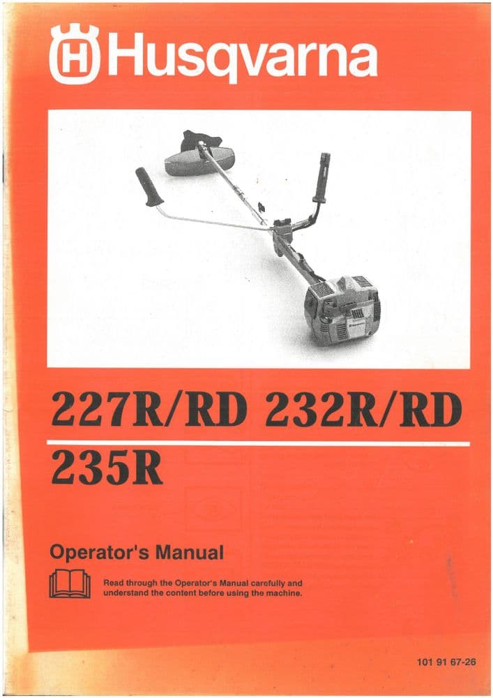 Husqvarna Brush Cutter/Strimmer 227R/RD 232R/RD 235R Operators Manual