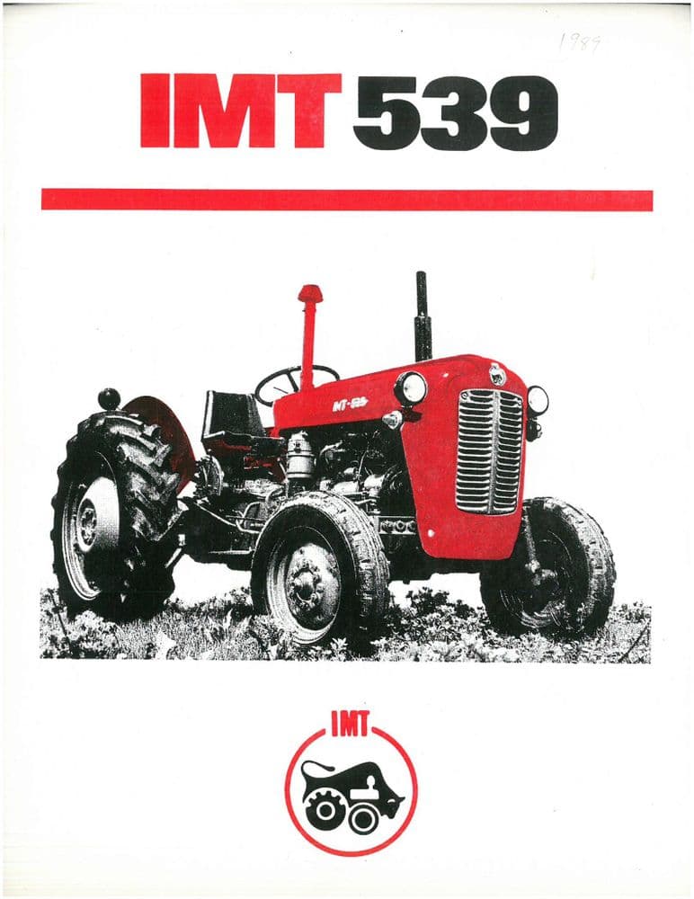 IMT Tractor 539 Brochure