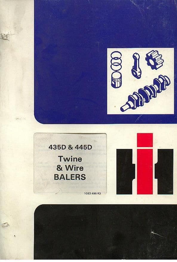 International Baler 435D & 445D Parts Manual